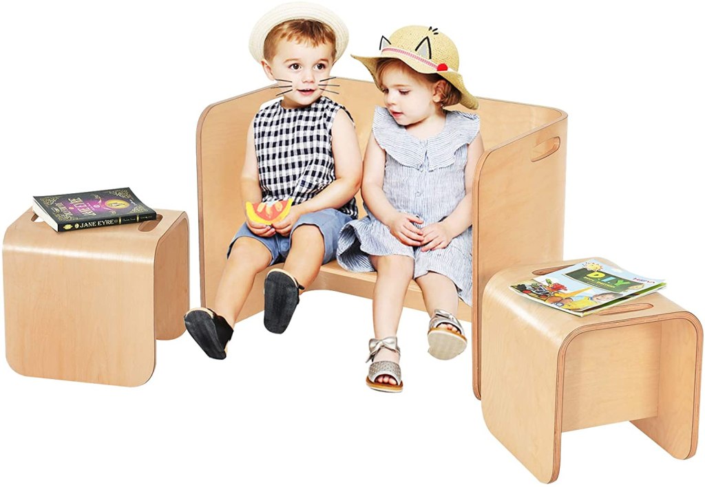 Like The Cube Chair? Here Is a Table and Chairs Set For Younger ...